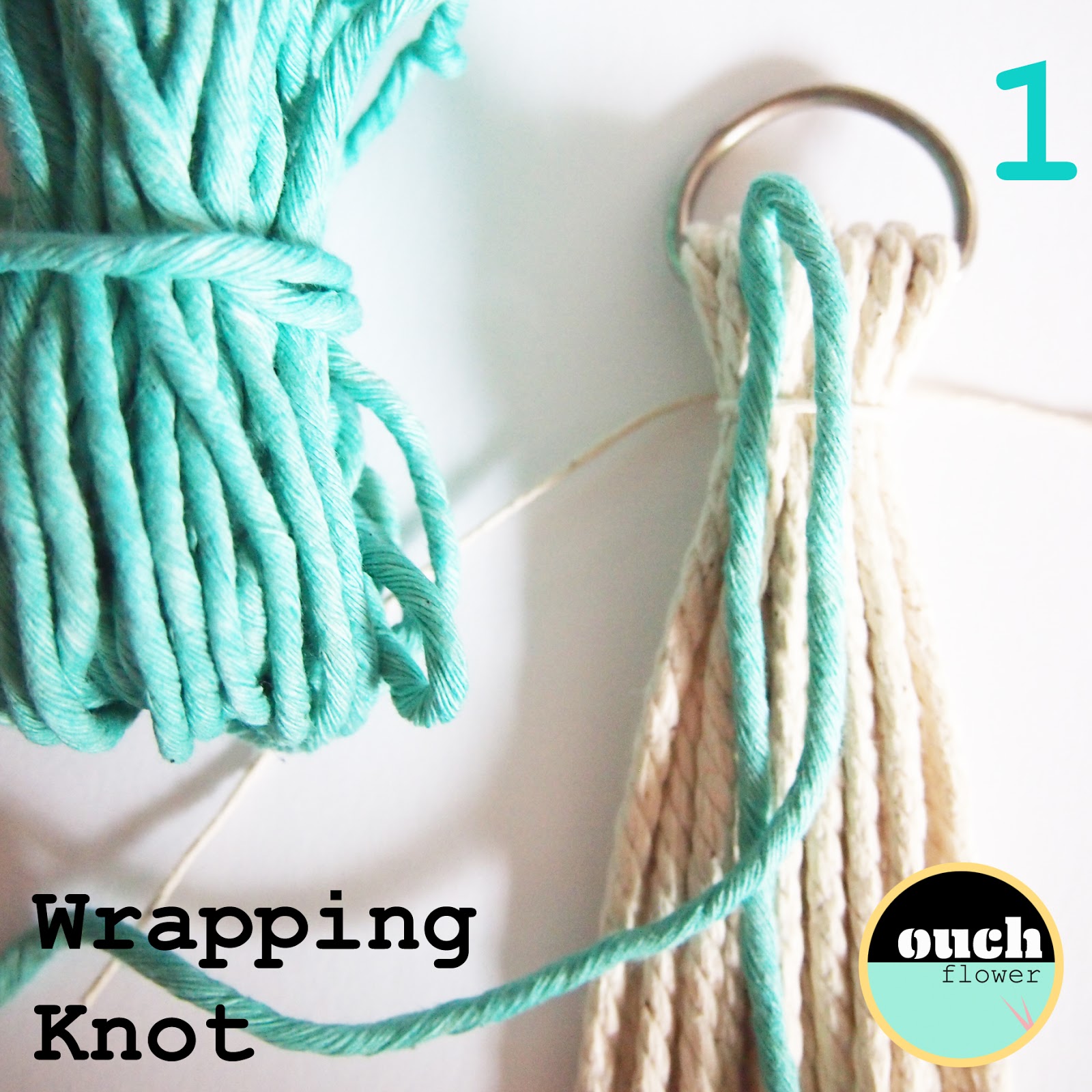 ouch flower: KNOT SCHOOL.....Knot #6
