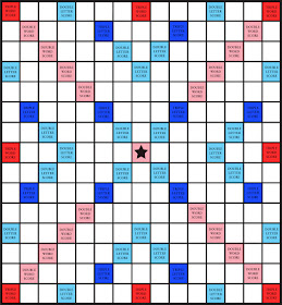 Quirky Artist Loft: Free Coloured Printable Scrabble Board