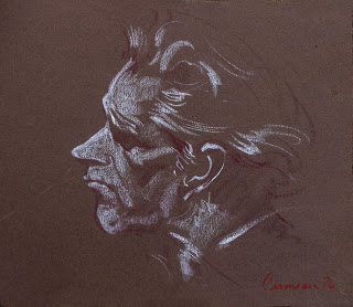 Harry Carmean Blog: Jack Albee mime who posed for Harry Carmean