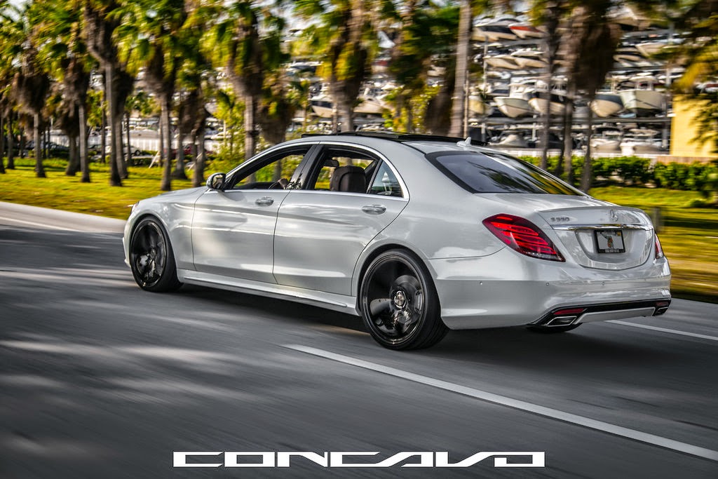 Mercedes-Benz W222 S550 on Concavo Wheels | BENZTUNING