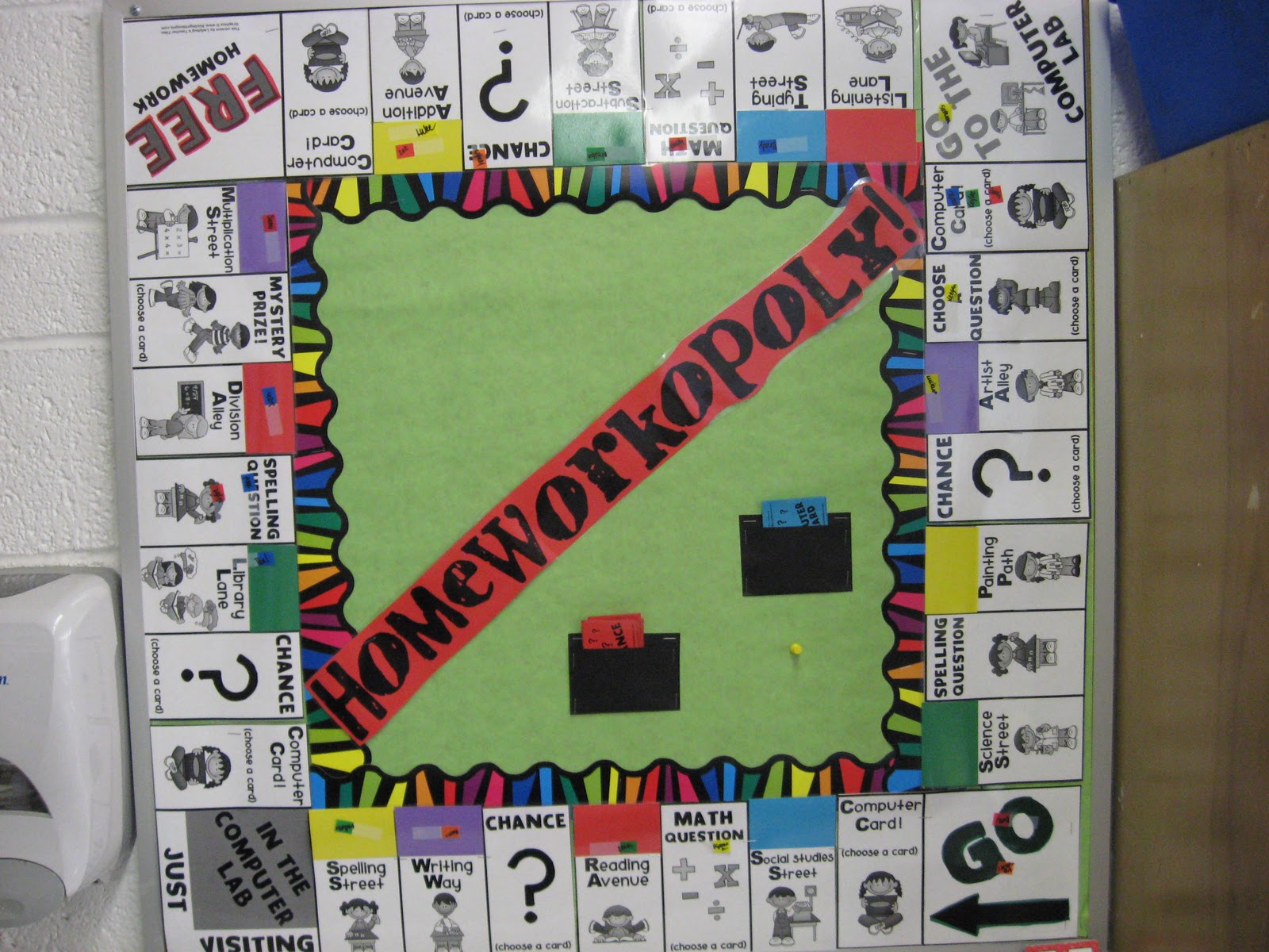 Third Grade Smarties!: Homework-opoly!
