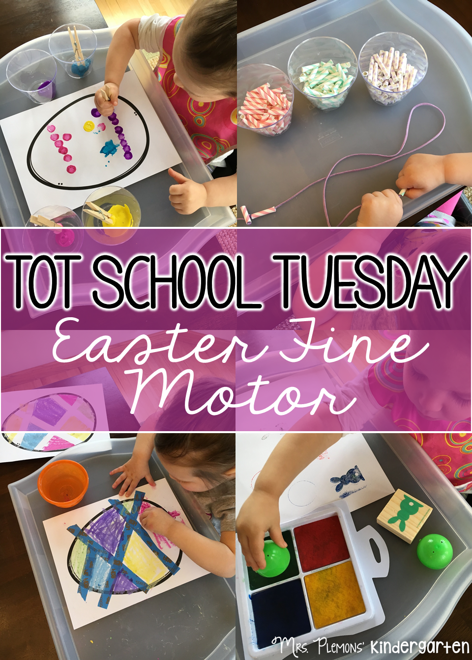 Tot School Tuesday: EASTER - Mrs. Plemons' Kindergarten
