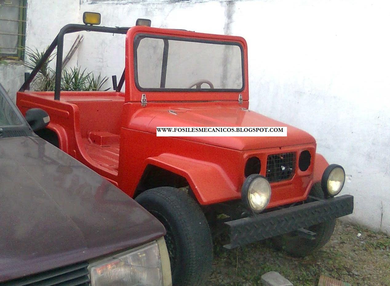 Fosiles mecanicos: Mini Jeep con mecánica de Fiat 600 GRACIAS BONGO