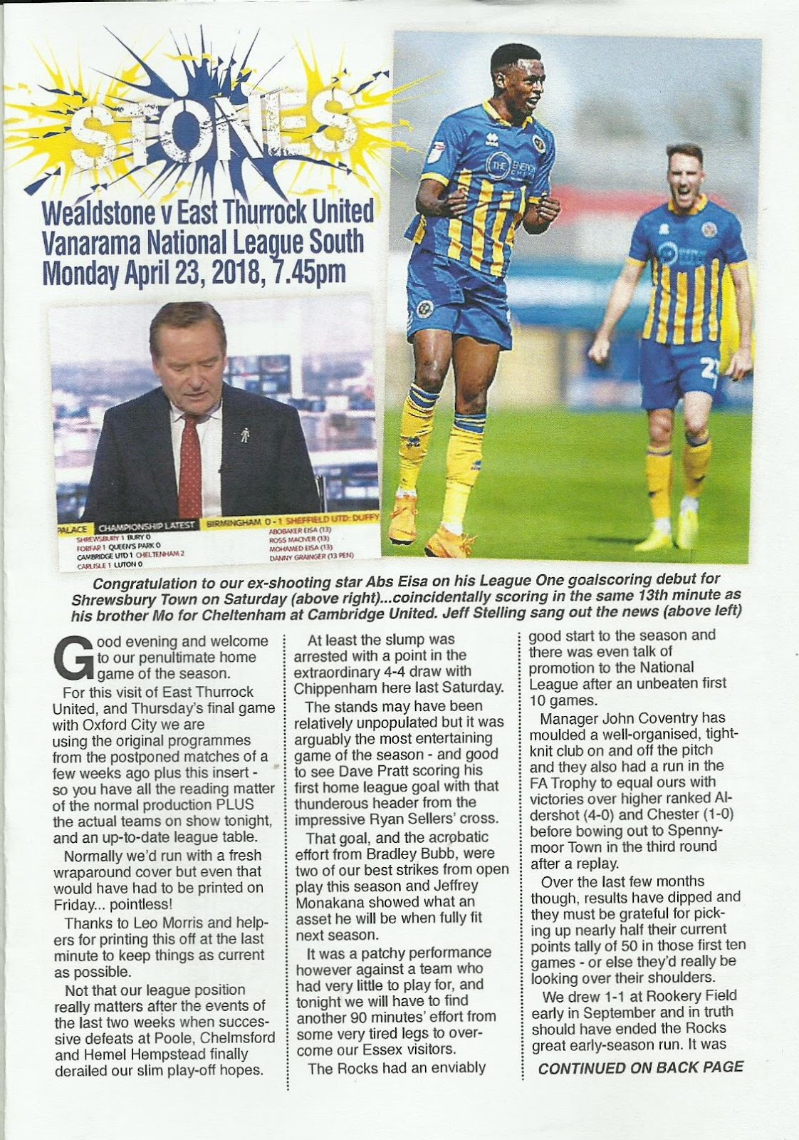 Hopping all over the World: Wealdstone