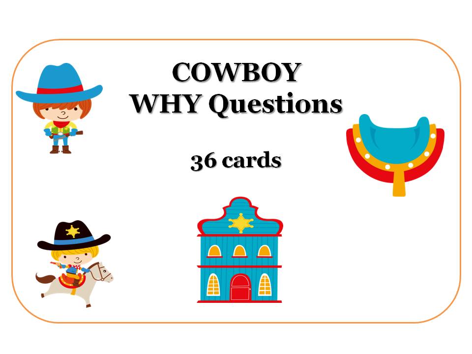 A Speechie's World: Cowboy "WH" and Yes/No Questions