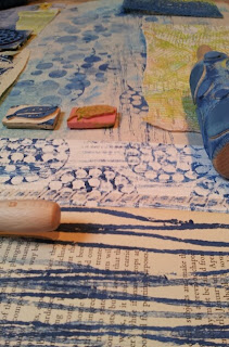 H-anne-Made: Print, collage and stitch