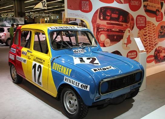 Historic Rally & Classic Race Cars: Renault R4