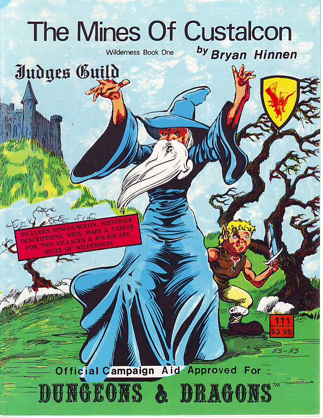 Quag Keep: Judges Guild: The Mines of Custalcon (2nd Printing)