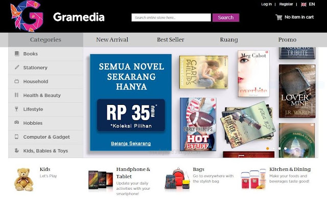 Cara Beli Buku di Gramedia.com - Dhyn Hanarun