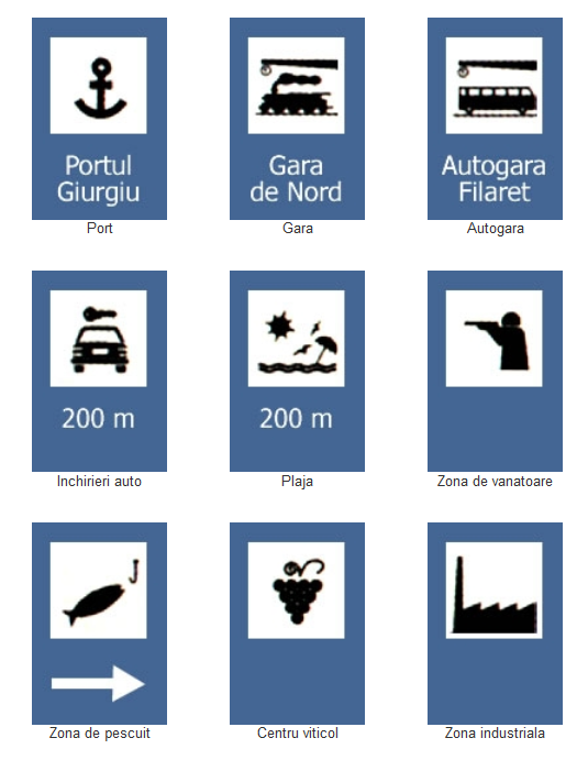 Legislatie Rutiera - Codul si Regulamentul Rutier: Pt6 Indicatoare de ...