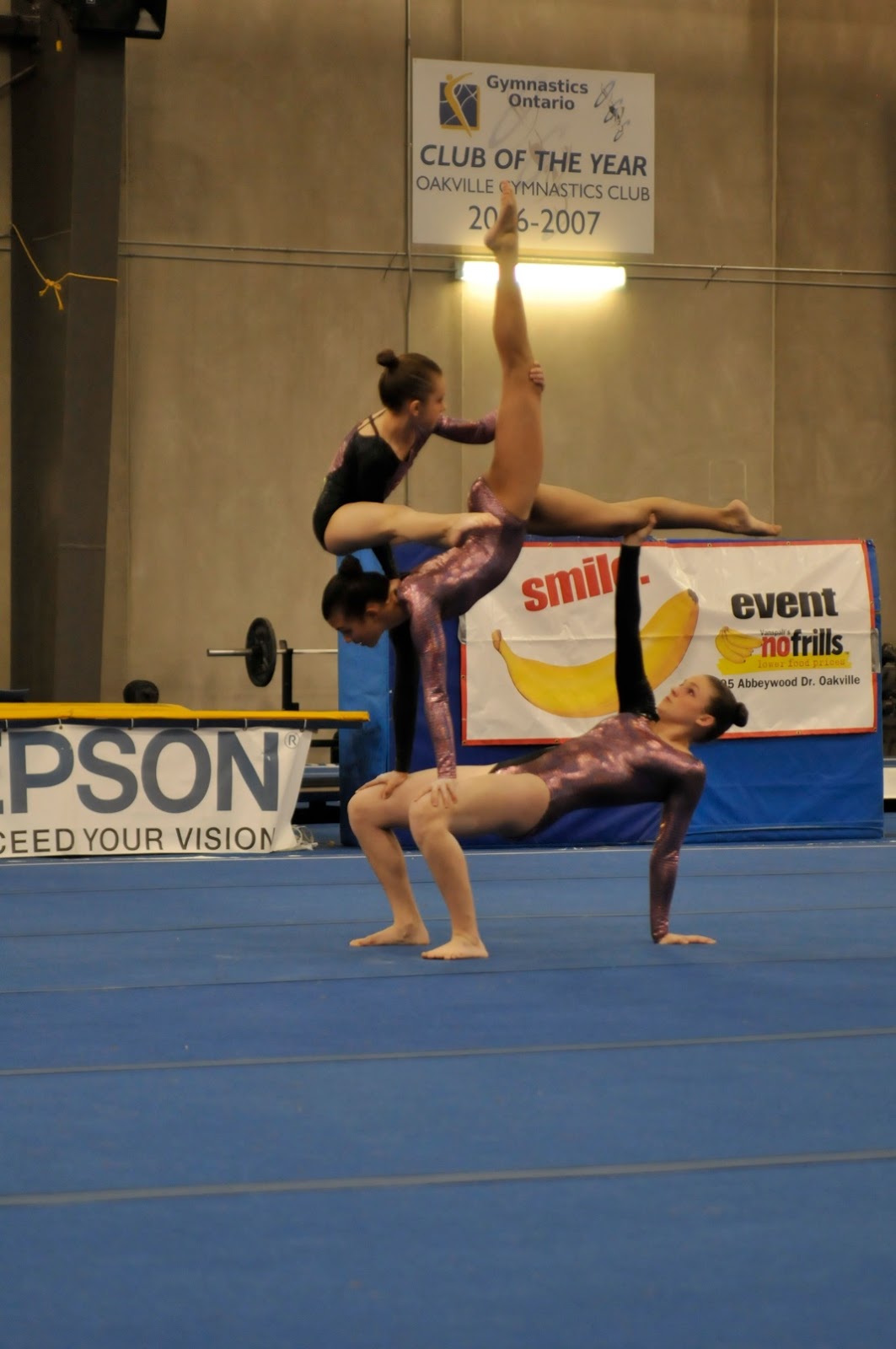 Acrobatic Gymnastics In Ontario: Oakville.com Article