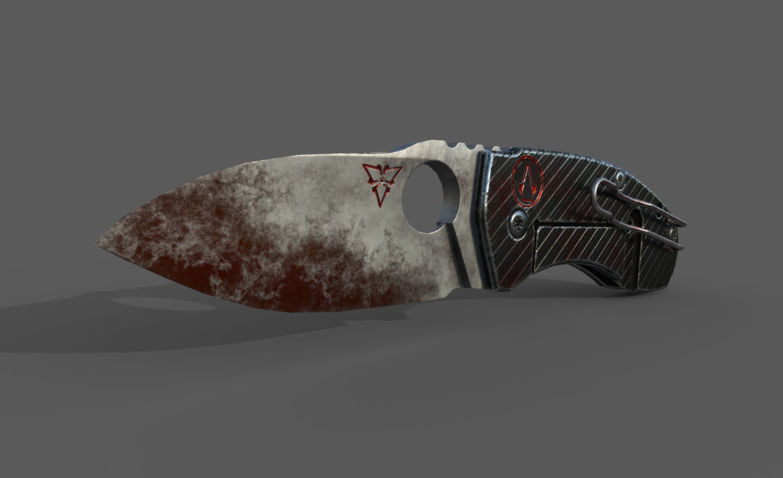 Matthew Trupiano FIEA Art Blog: Fusion 360 Knife Retopo And Paint