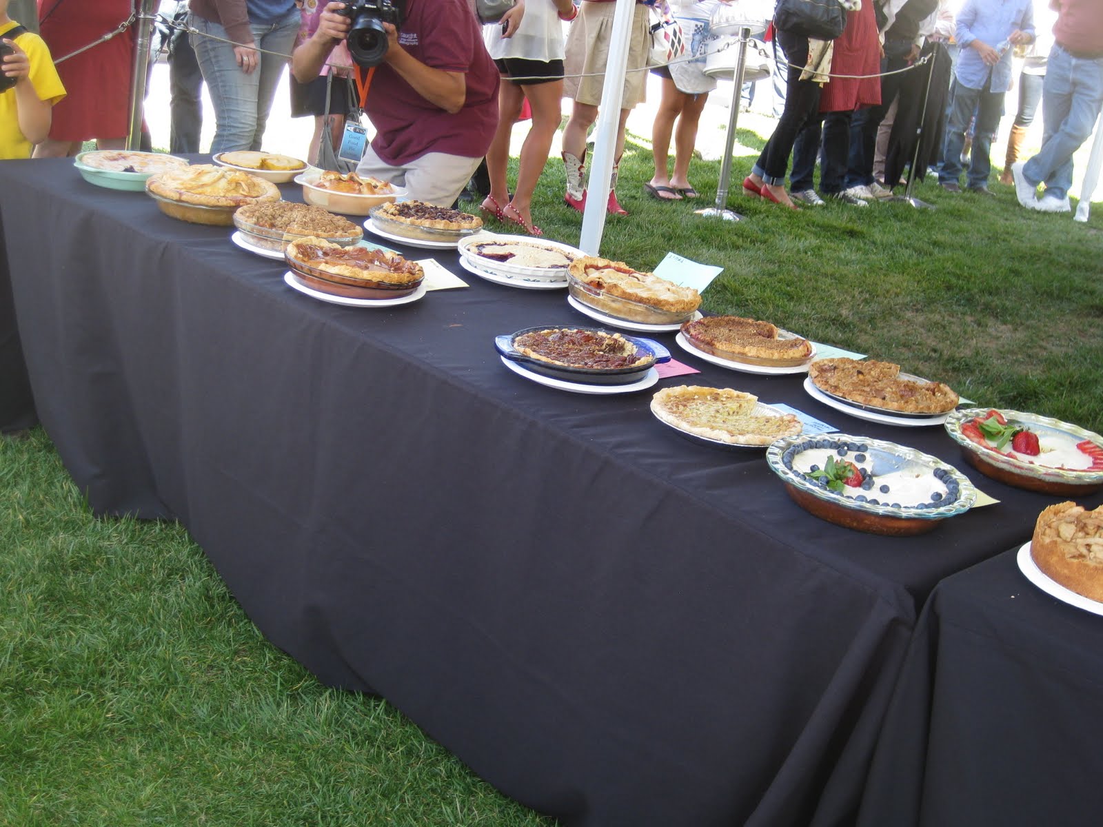 Within My Means: KCRW's 3rd Annual Good Food Pie Contest 2011 at LACMA