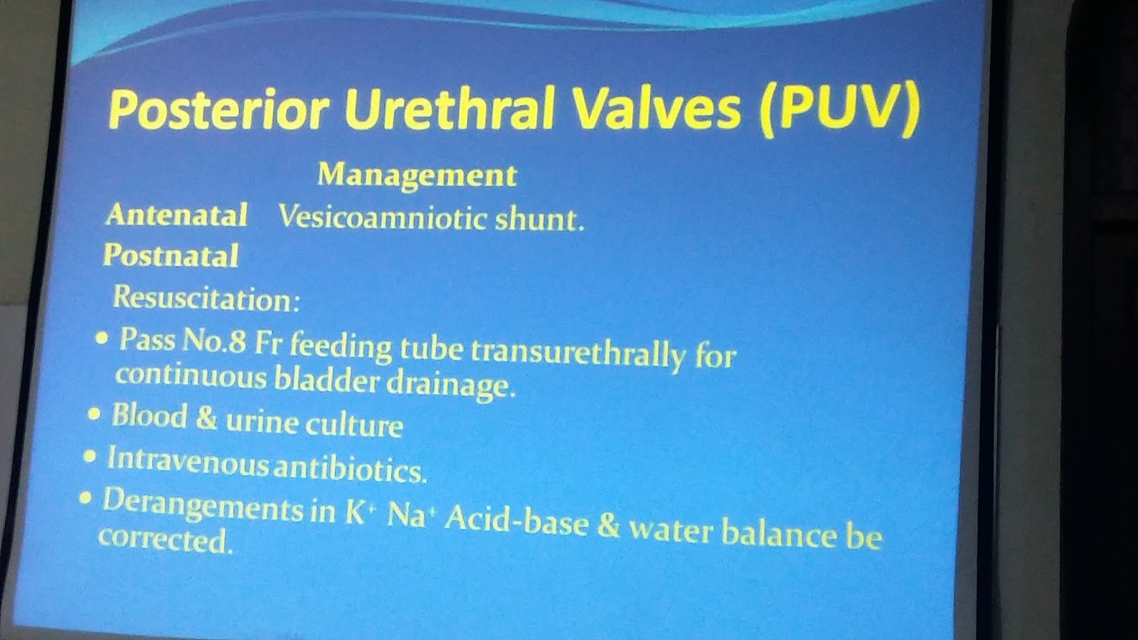 Lecture Slides : Paeds Surgery ; Vesicoureteral Reflux(VUR) And ...