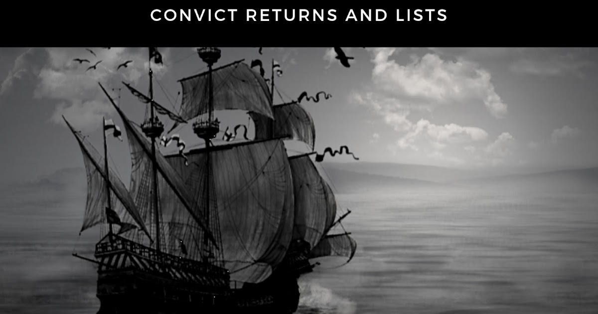 NSW Return of Female Convicts Assigned to Settlers and Other Persons ...