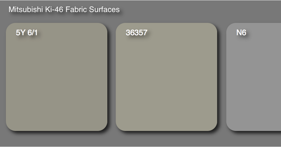 Aviation of Japan 日本の航空史: Ki-46 Colour Matters