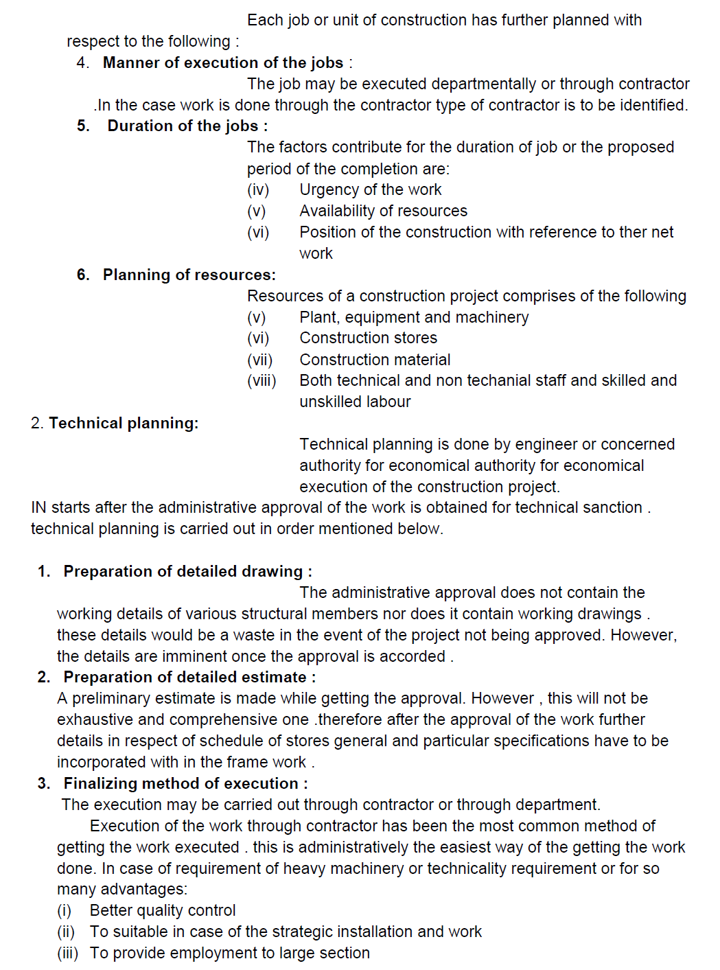 CE2353 - Construction Planning and Scheduling - 02 marks and 16 marks ...