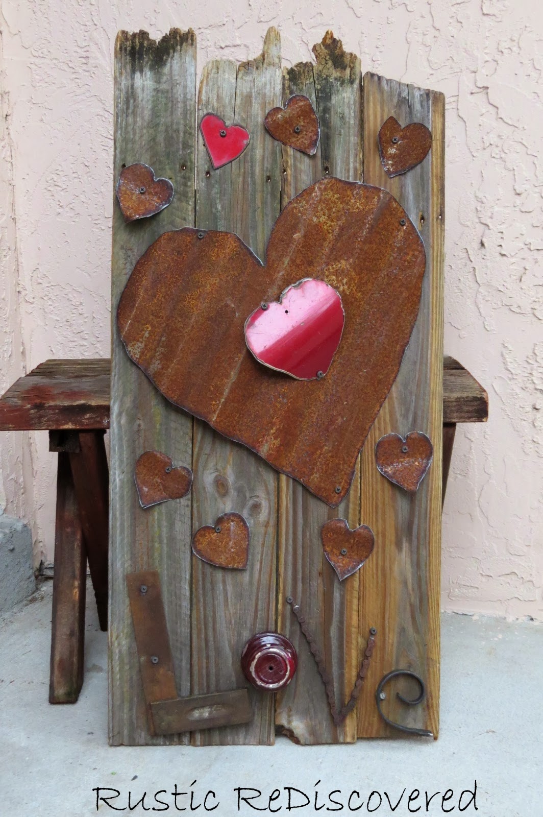 rustic sign: February 2014