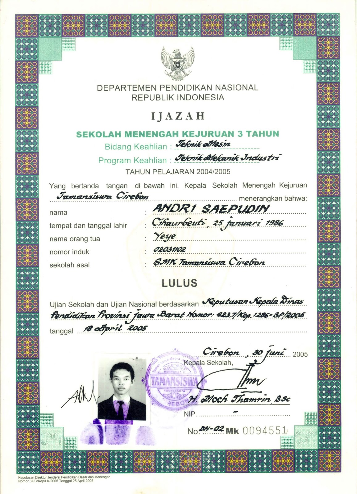 Contoh Foto Ijazah Sma Jejak Belajar Html Dari Dasar - vrogue.co Contoh Foto Ijazah Sma Jejak Belajar Html Dari Dasar - vrogue.co