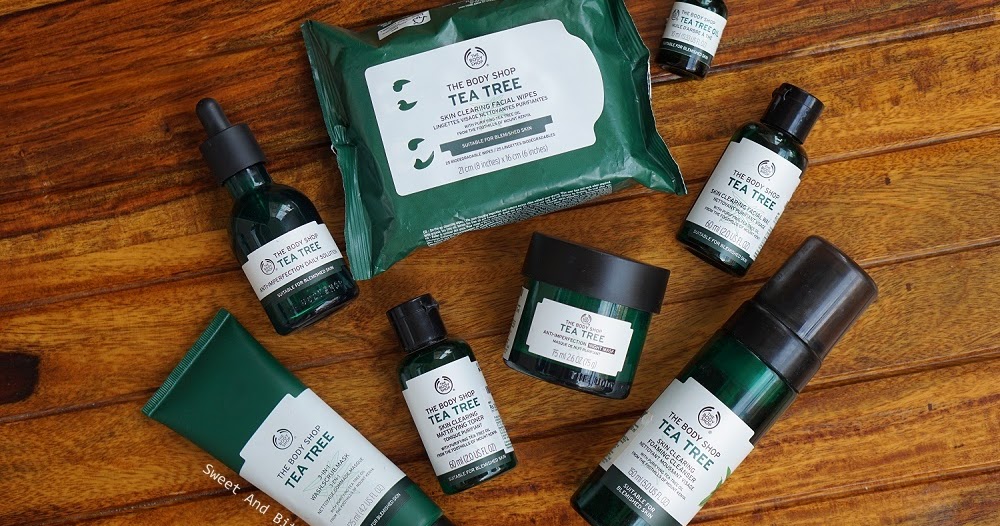 REVIEWING THE TEA TREE SERIES FROM BODY SHOP