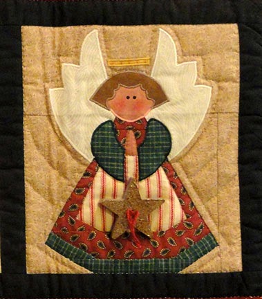 Needles 'n' Knowledge: Angels Applique Quilt Inspiration
