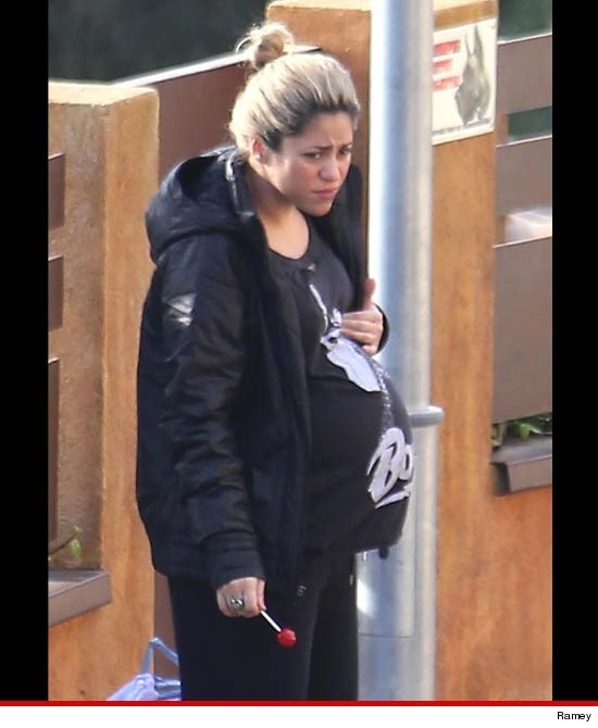 Miss D’s Take: Hot Shot: Heavily Pregnant Shakira Spotted In Barcelona