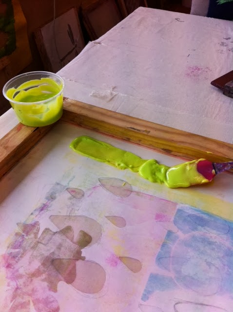 dear colleen: DIY Fabric Printing