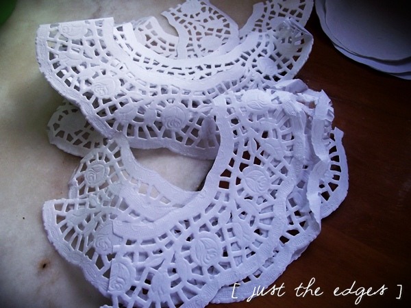 Great Fun etc: Five-Minute Upcycle: Paper-Lace Lampshade