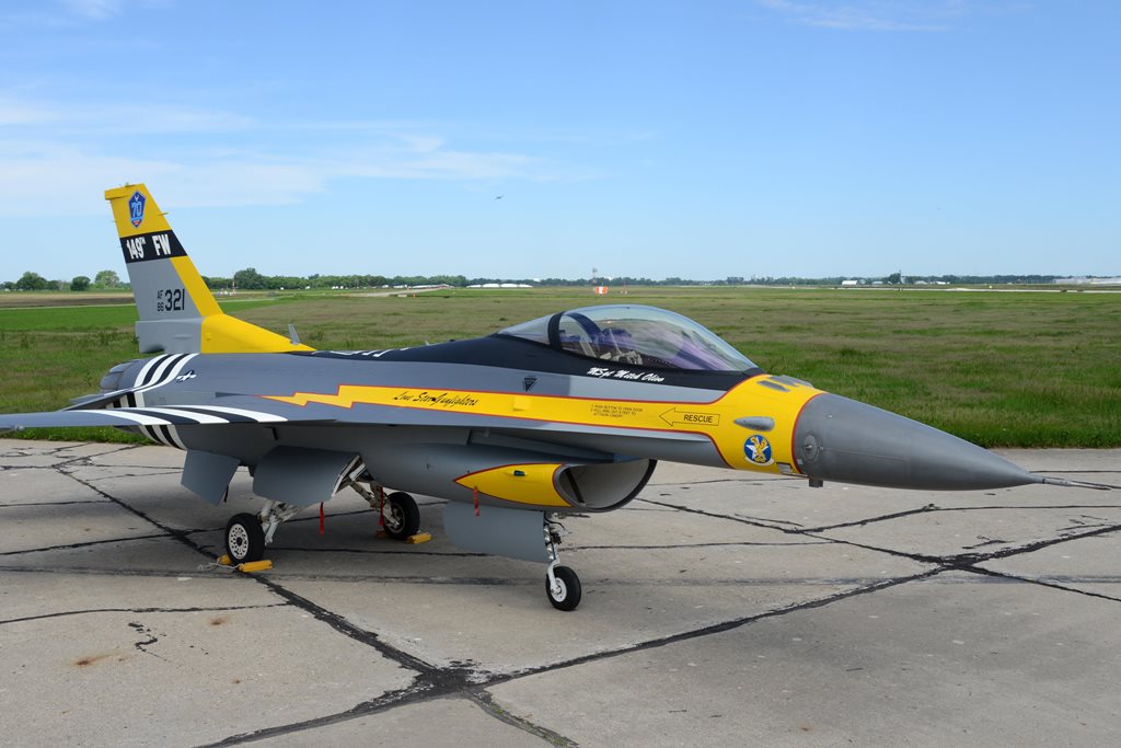US ANG UNVEILS F-16 HERITAGE PAINT SCHEME - Blog Before Flight ...