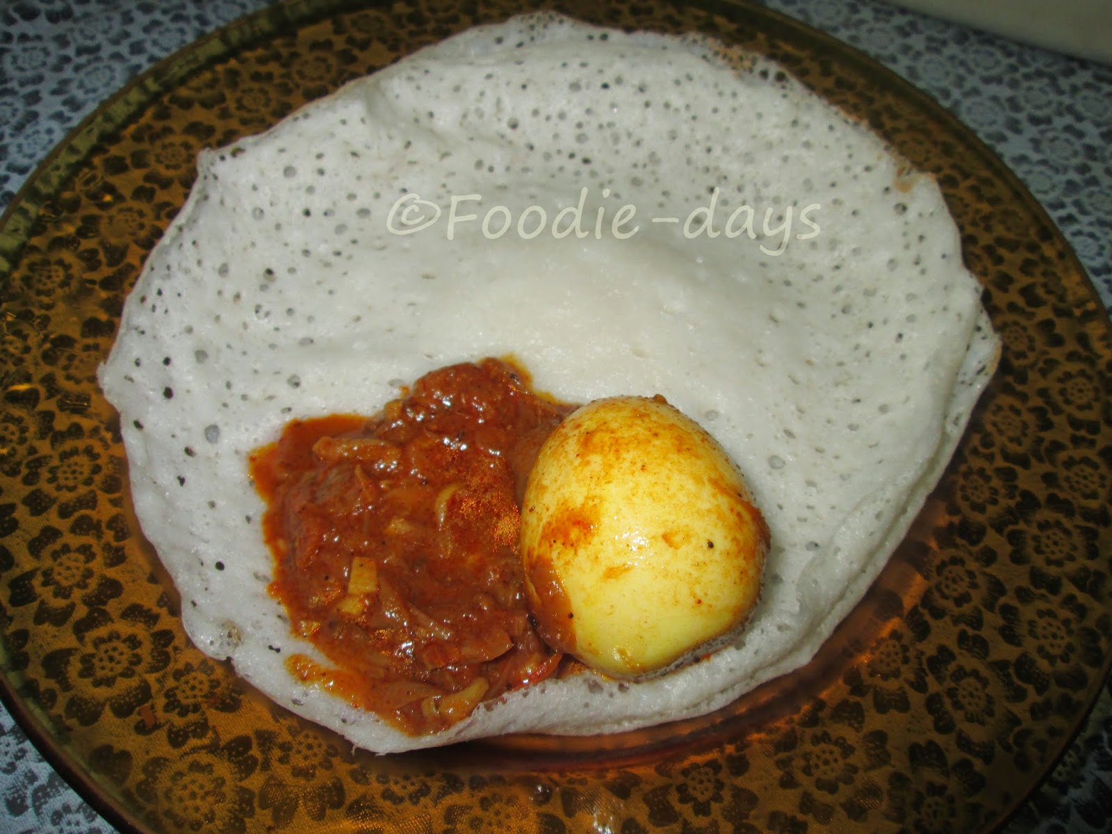 Kerala Appam | Vellayappam | Palappam.