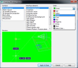 Al-Fath Engineer: Changing Display Colors in AutoCAD
