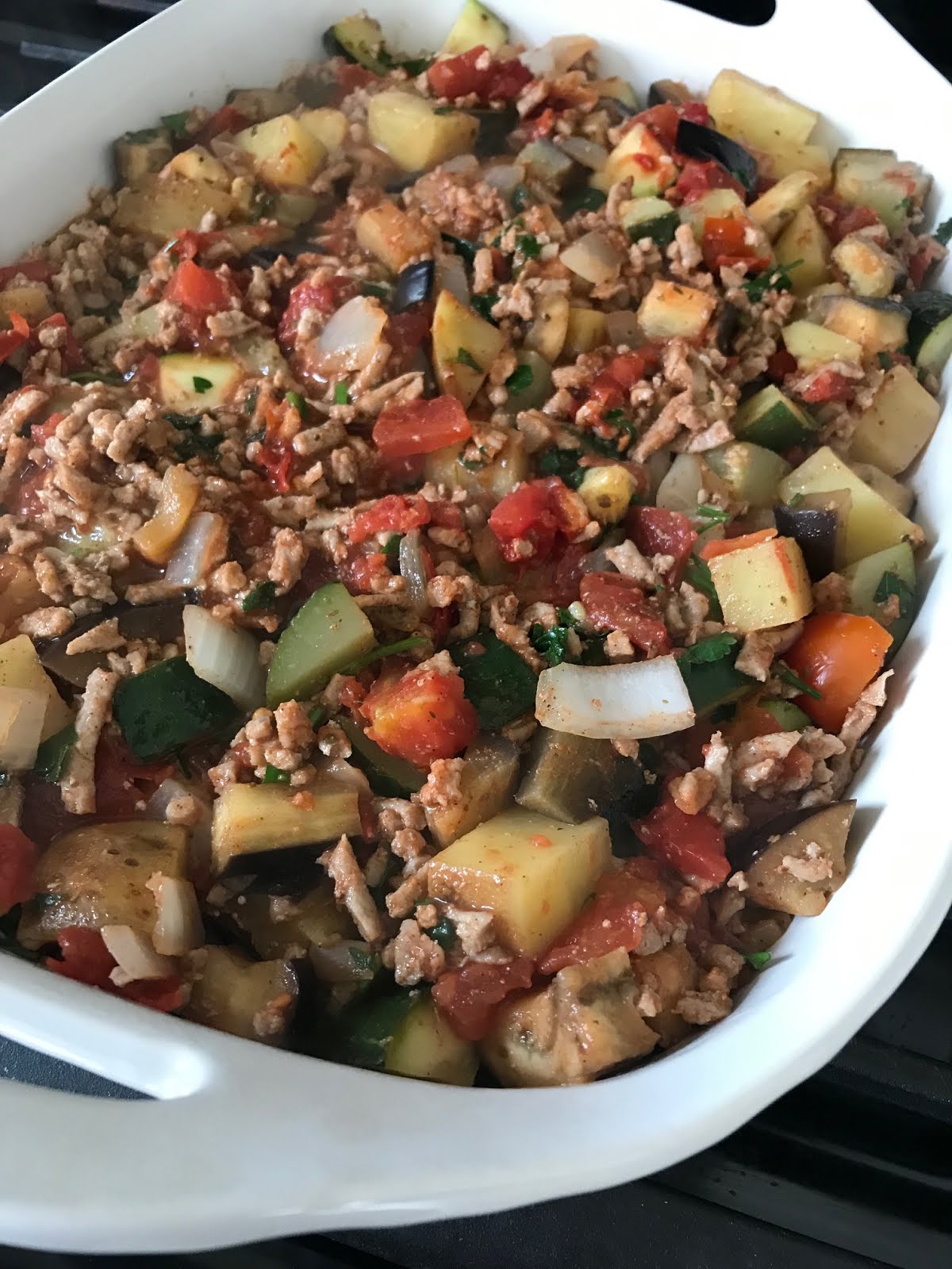 Turkey and Veggie Moussaka | Chef Jen