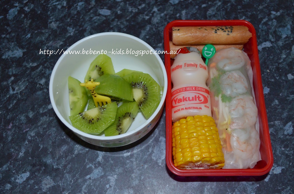 Bebento - Kids: Another Rice Paper Rolls bento