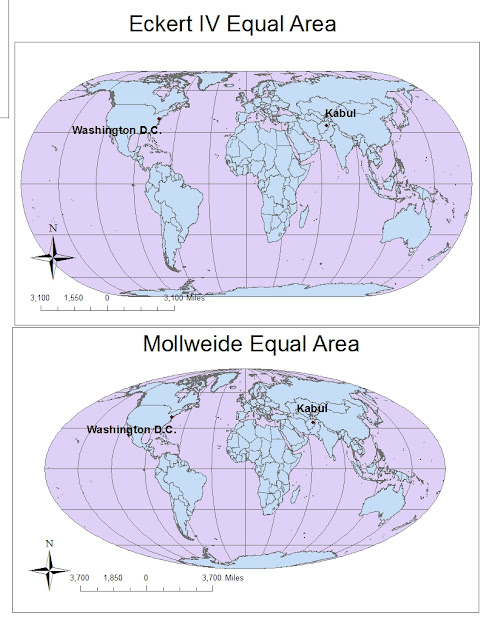 Geography 7: Geographic Information Systems: Week 6: Projection in ArcGIS