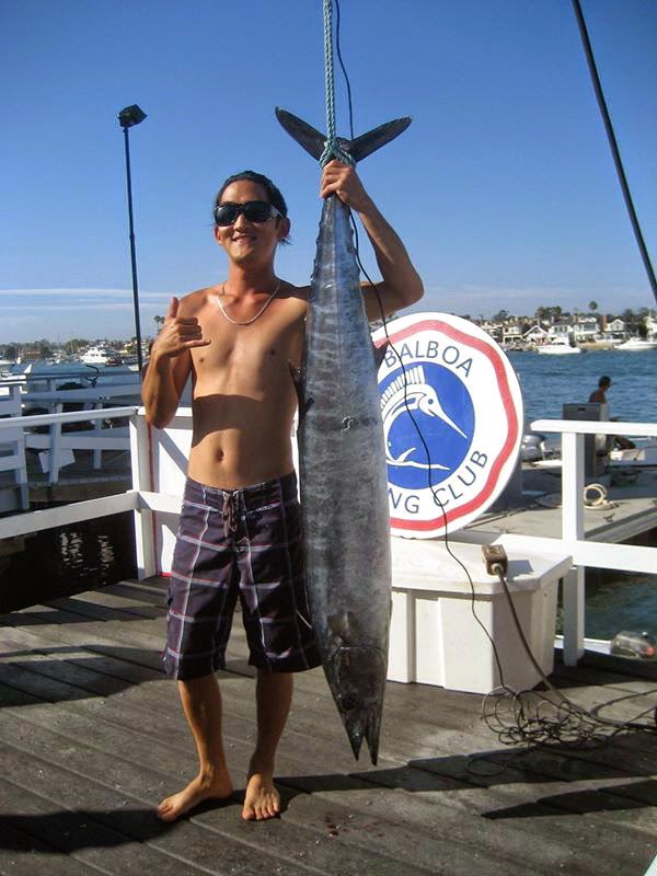 Marlin and Tuna fishing : 1st Wahoo ever caught in U.S. Pacific Waters