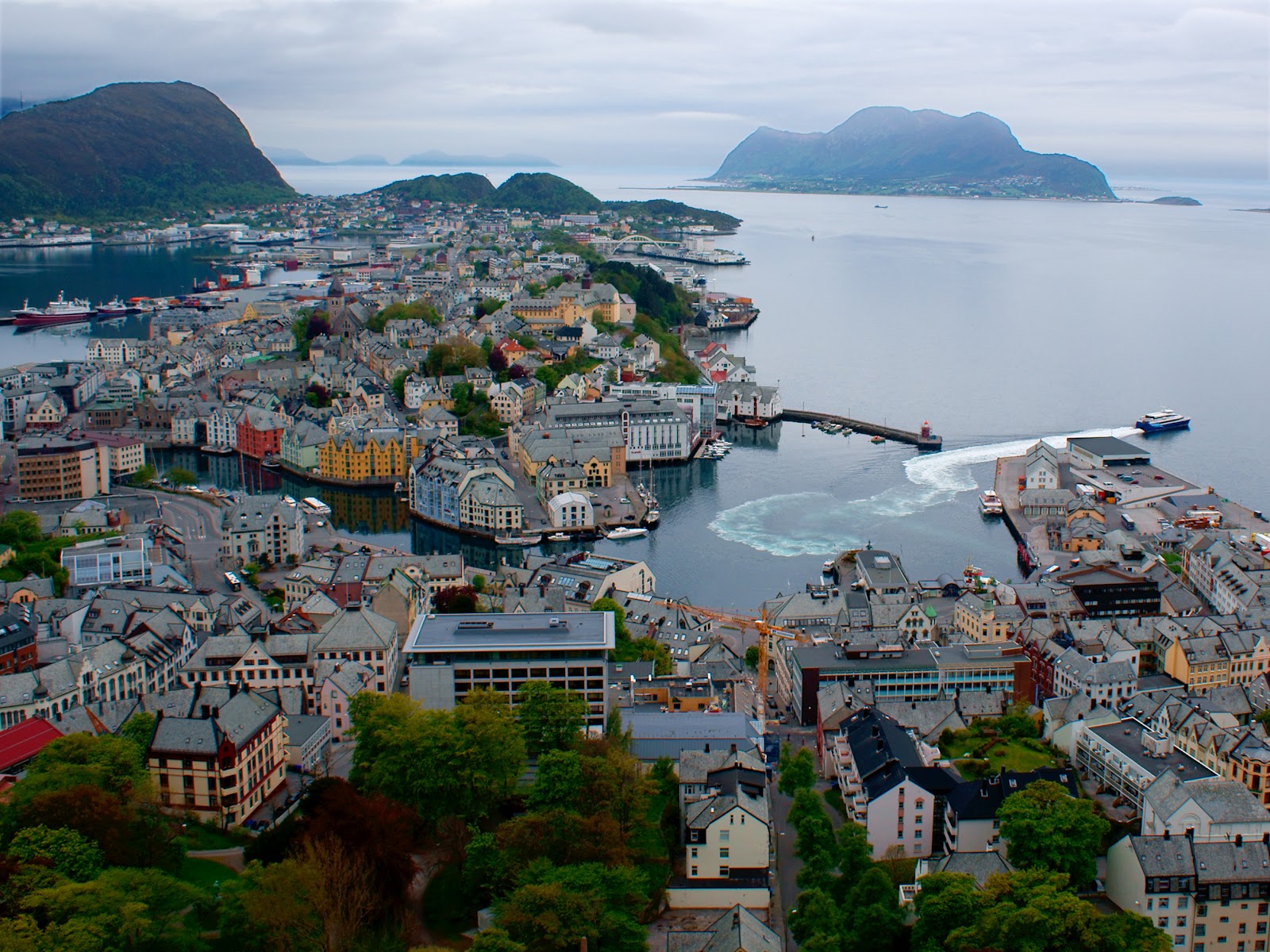 Travel Trip Journey: Alesund, Norway