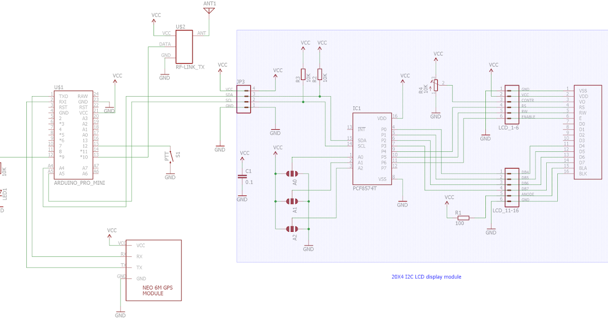 Doz' Blog: Arduino GPS master clock with 433/315 MHz transmitter