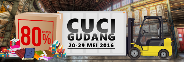 Jualan Cuci Gudang Di Bookcafe