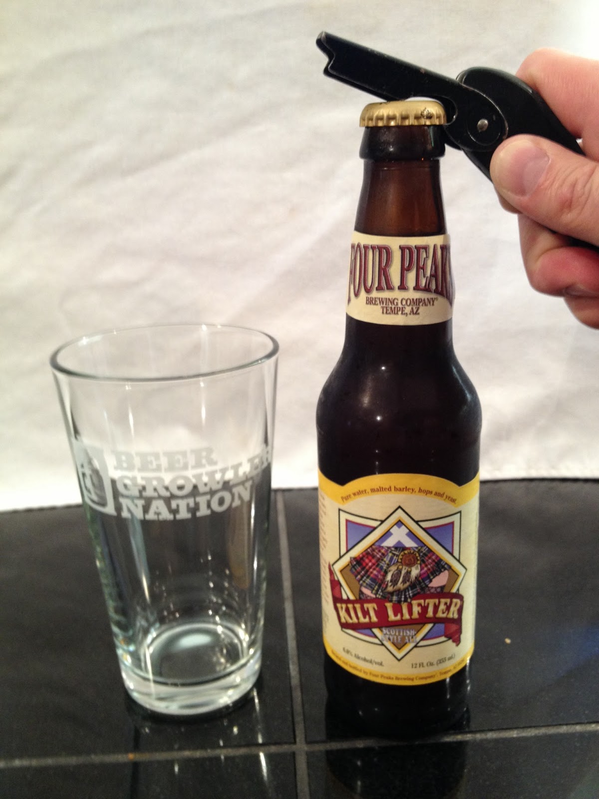 NorCal Beer Blog: Four Peaks Brewing Company Kilt Lifter Scottish Style Ale
