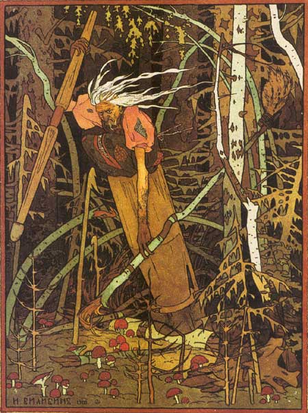 Magical Gains: Baba Jaga and Eastern European mythology.
