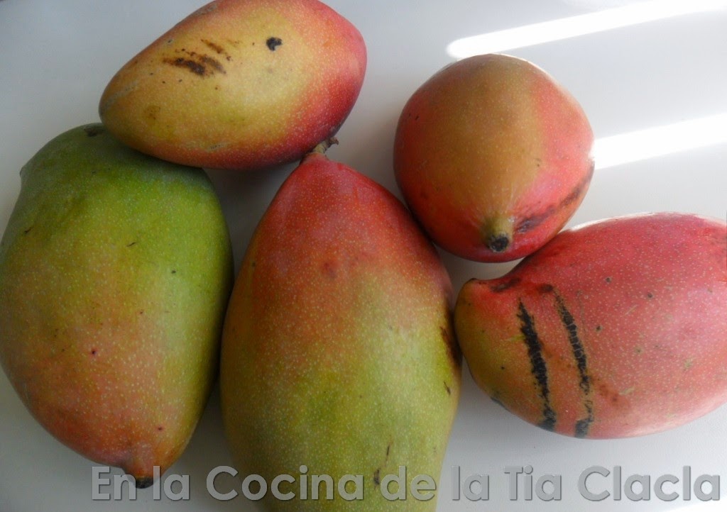 En la Cocina de la Tia Clacla: Dos recetas con Mango, Crema de Mango y ...