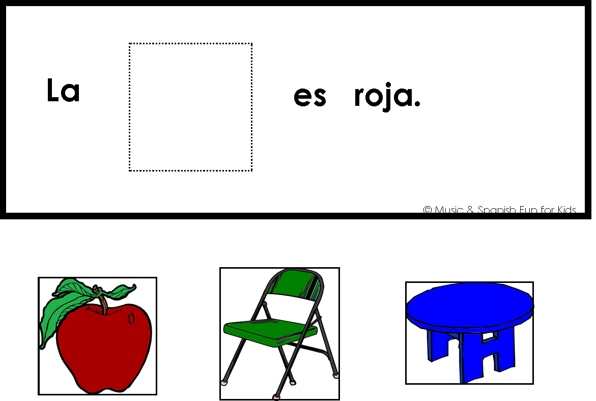 Music and Spanish Fun: Lectura con Pictogramas