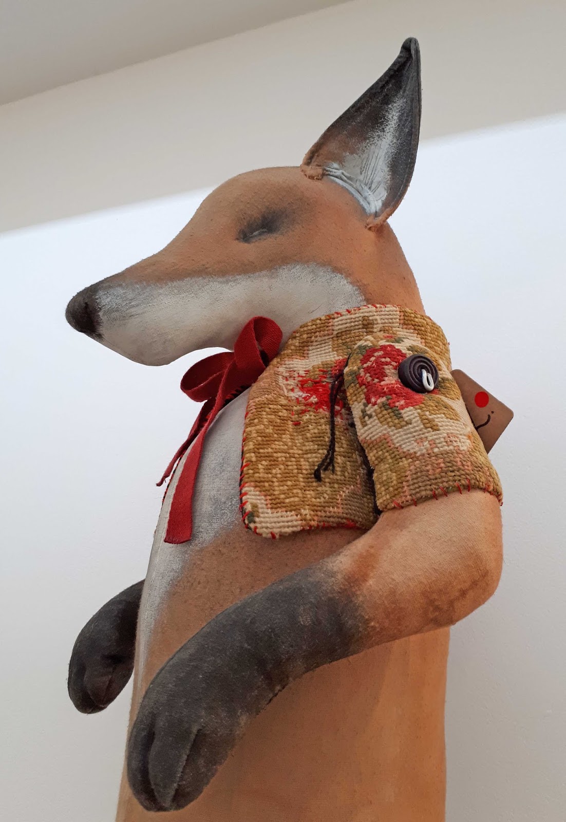 Hippystitch: Mister Finch - The Wish Post at the Yorkshire Sculpture Park