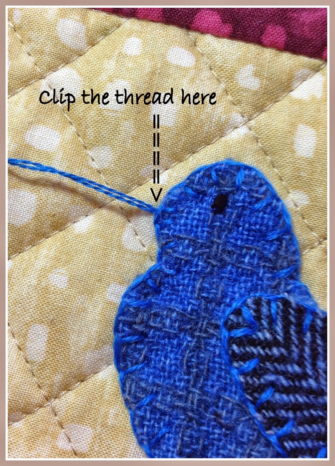 Karen's Quilts, Crows and Cardinals: Tutorial: Wool Applique Basics and ...