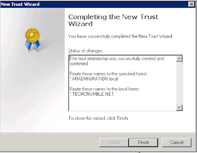 Create Windows Trust between two domains | TechCrumble