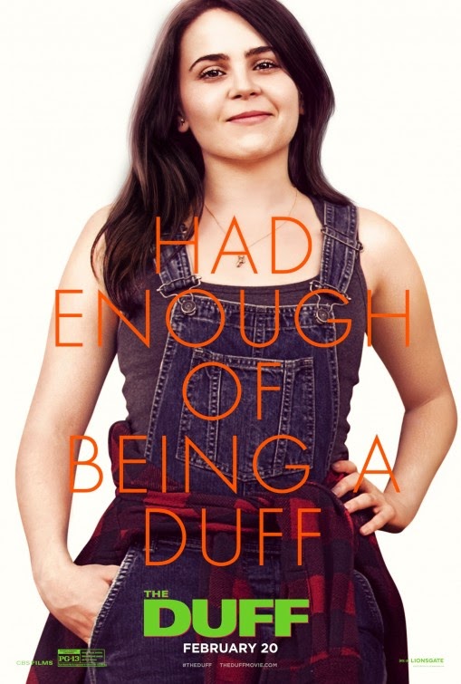 4 affiches des personnages de The Duff : Actu Film