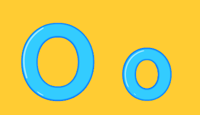 English Lions: The letter O (phonics, 5 years old)