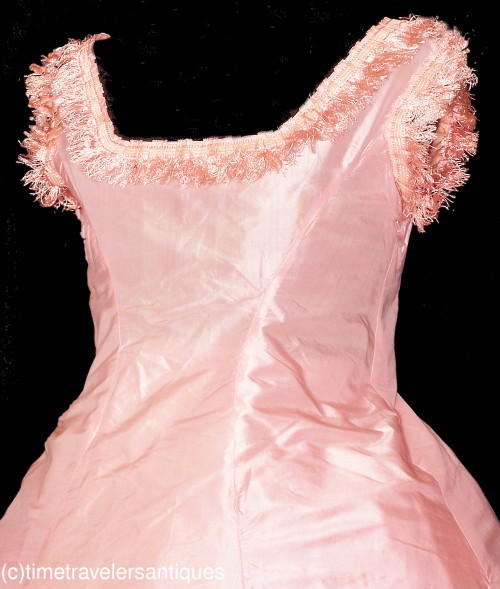 All The Pretty Dresses: Cutest Early Pink Bustle Gown for a Little Girl