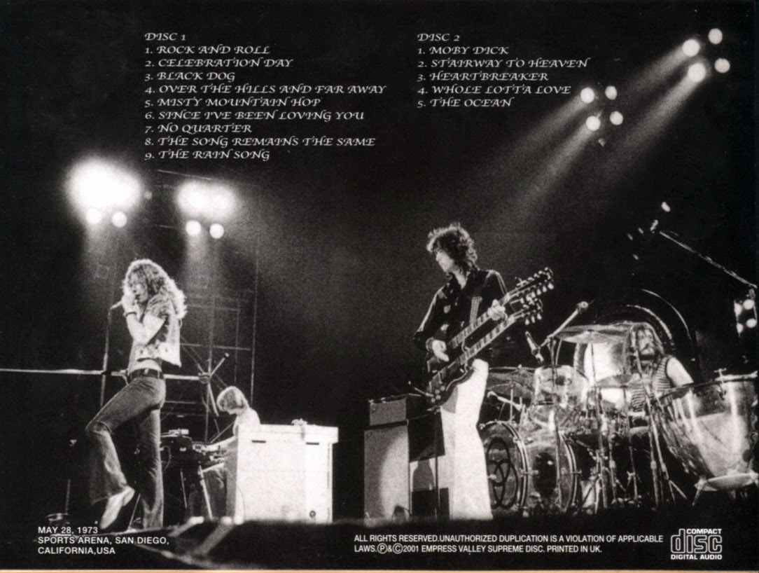 T.U.B.E.: Led Zeppelin - 1973-05-28 - San Diego, CA (SBD/FLAC) "Three ...