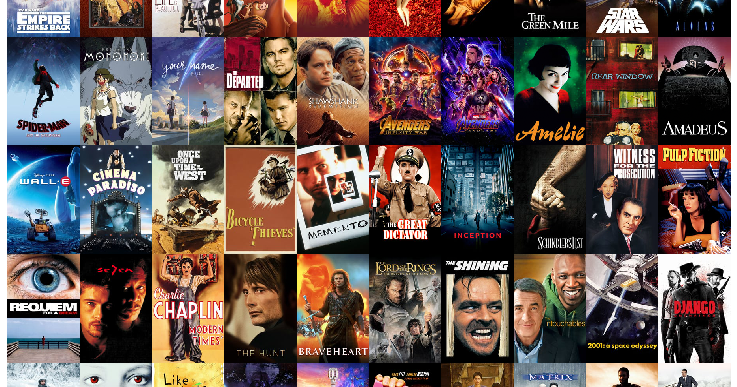 The Glowing Python: Organizing movie covers with Neural Networks
